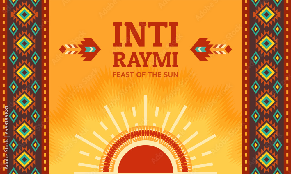 Religious festival Inti Raymi. Inca celebration of the Sun. Pagan ...