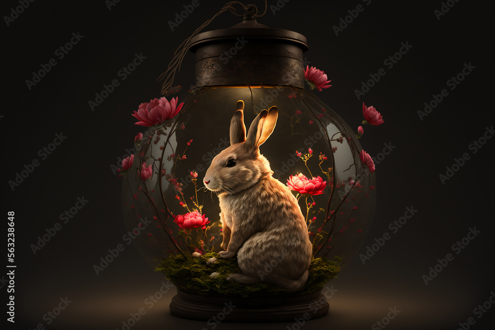 Metaphors of Celebration: The Chinese Year of the Rabbit 2023 Generated ...