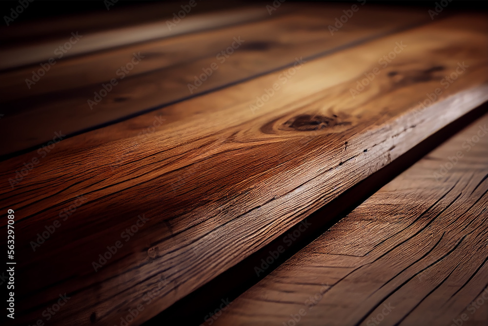 Brown wood texture. Texture of wood background. Created with Generative ...