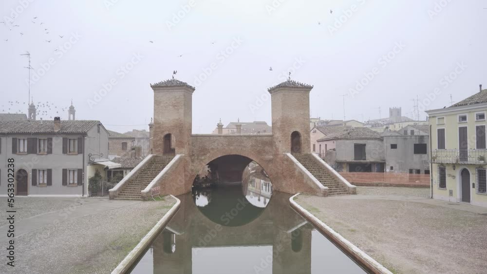 The architectural monument of the Trepponti, also known as Ponte ...