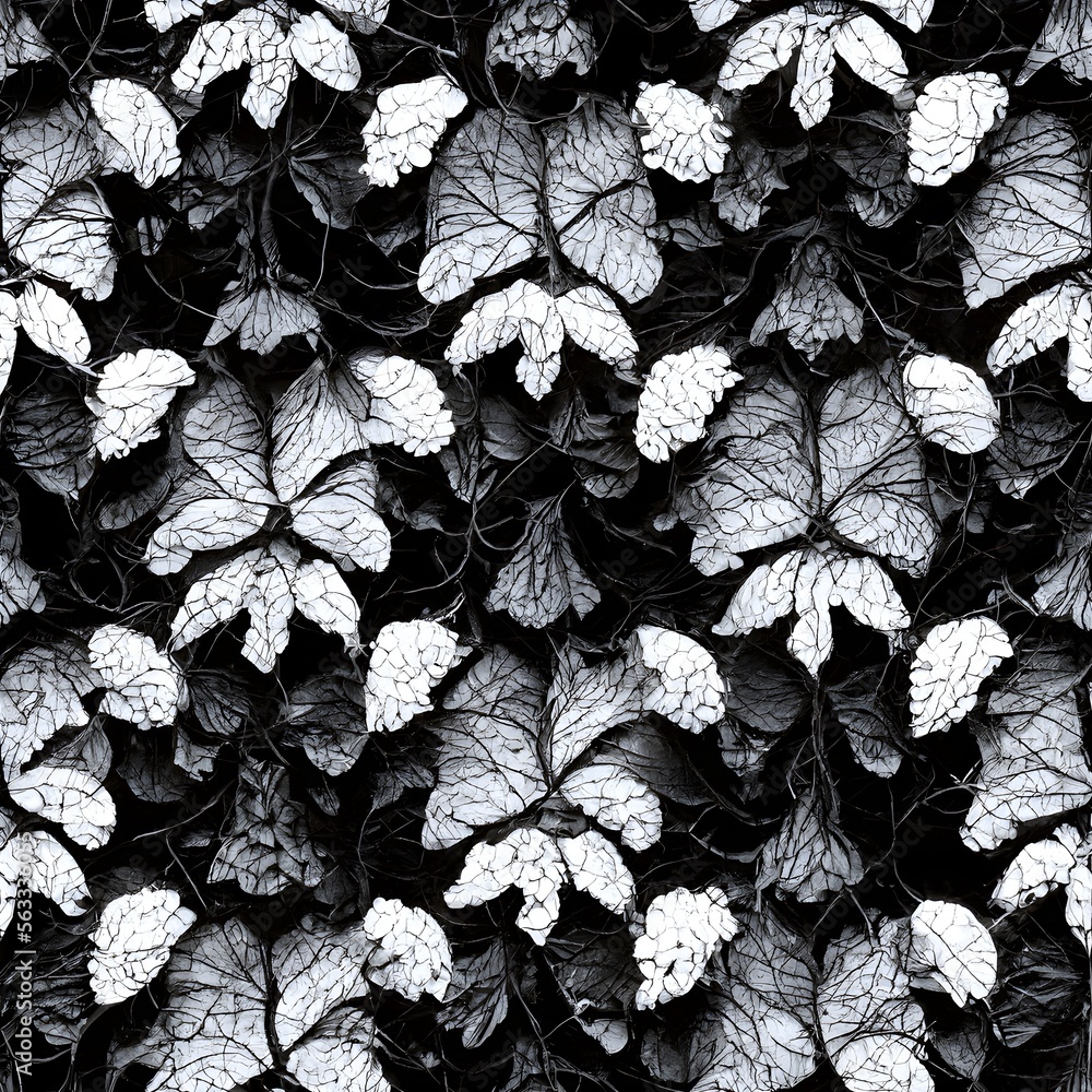height map of ivy on a black wall black and white ivy alpha map height ...