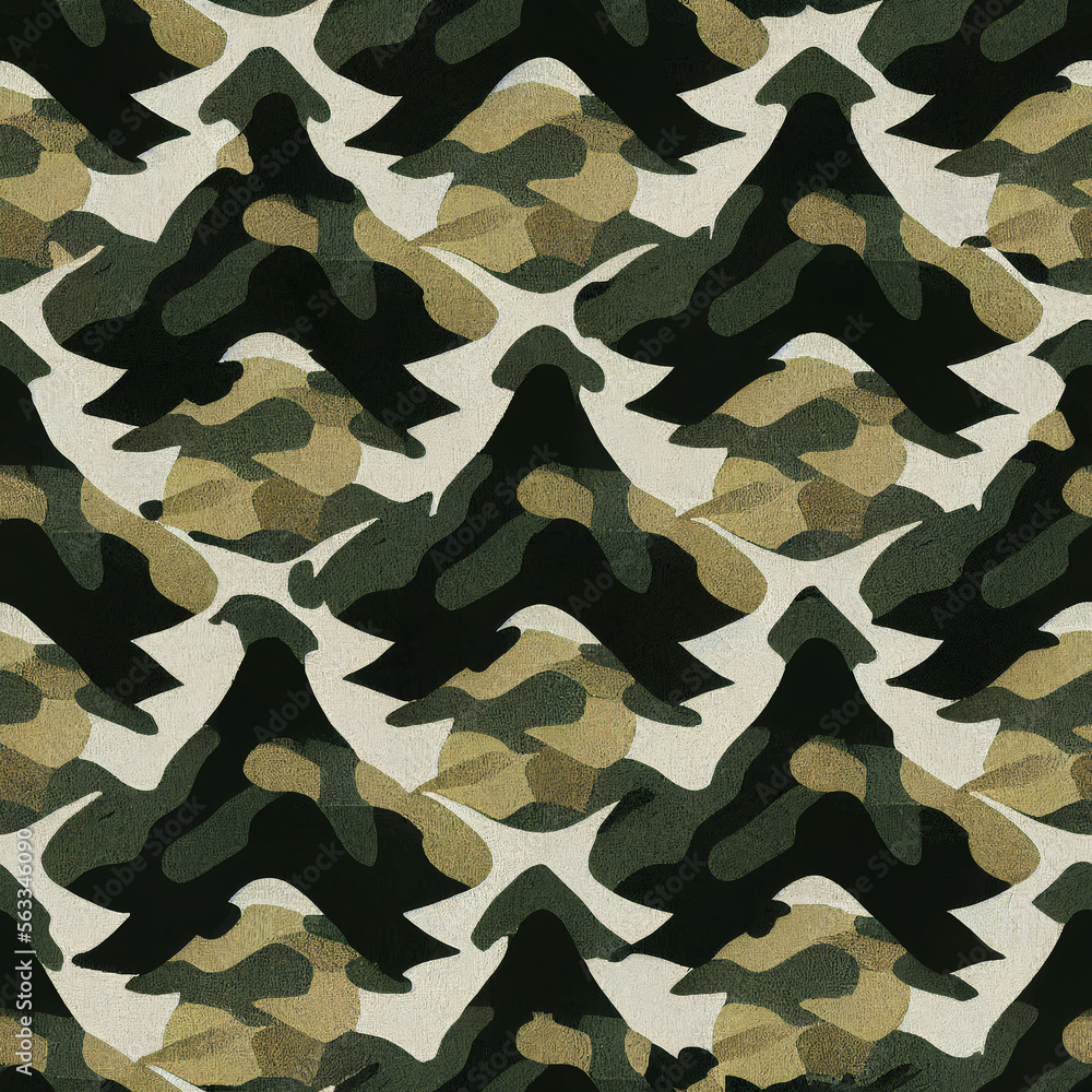 military camouflage pattern - the chained army Stock Illustration ...