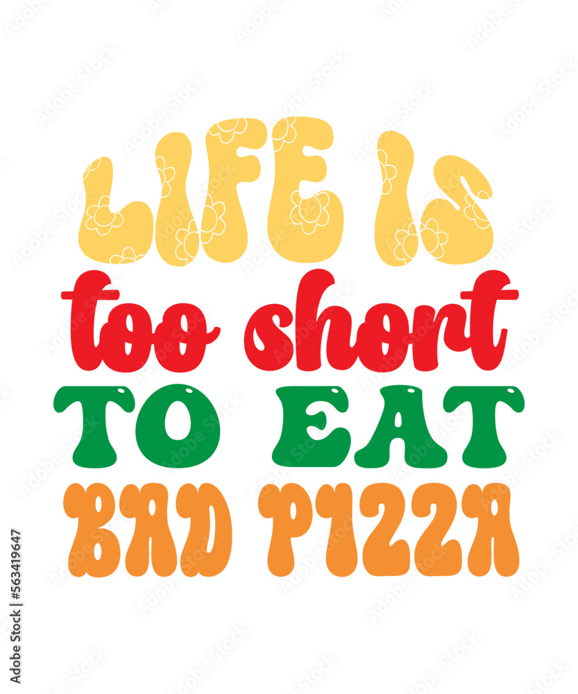 Pizza svg bundle with funny quote, kitchen svg cut file for cricut ...