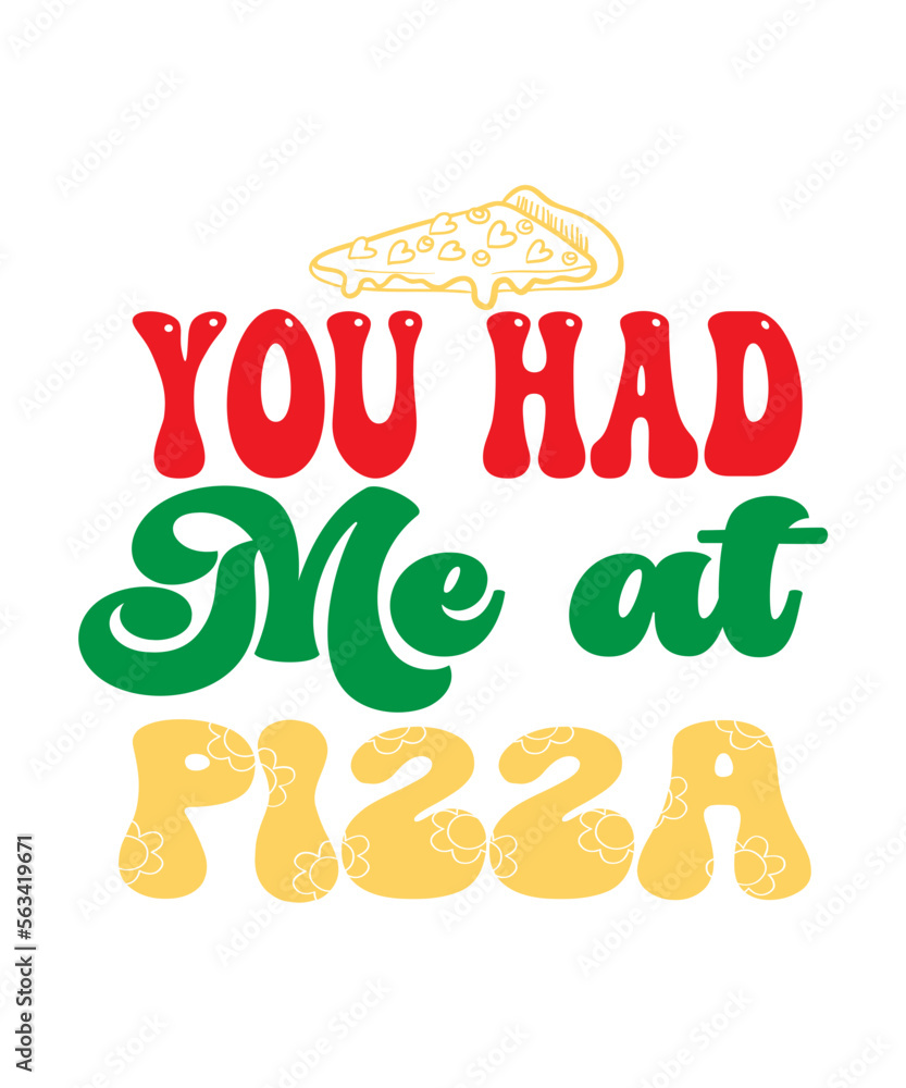 Pizza svg bundle with funny quote, kitchen svg cut file for cricut ...