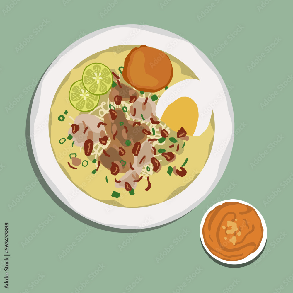 Chicken Soto or Soto Ayam in Indonesia is a traditional Indonesian dish ...