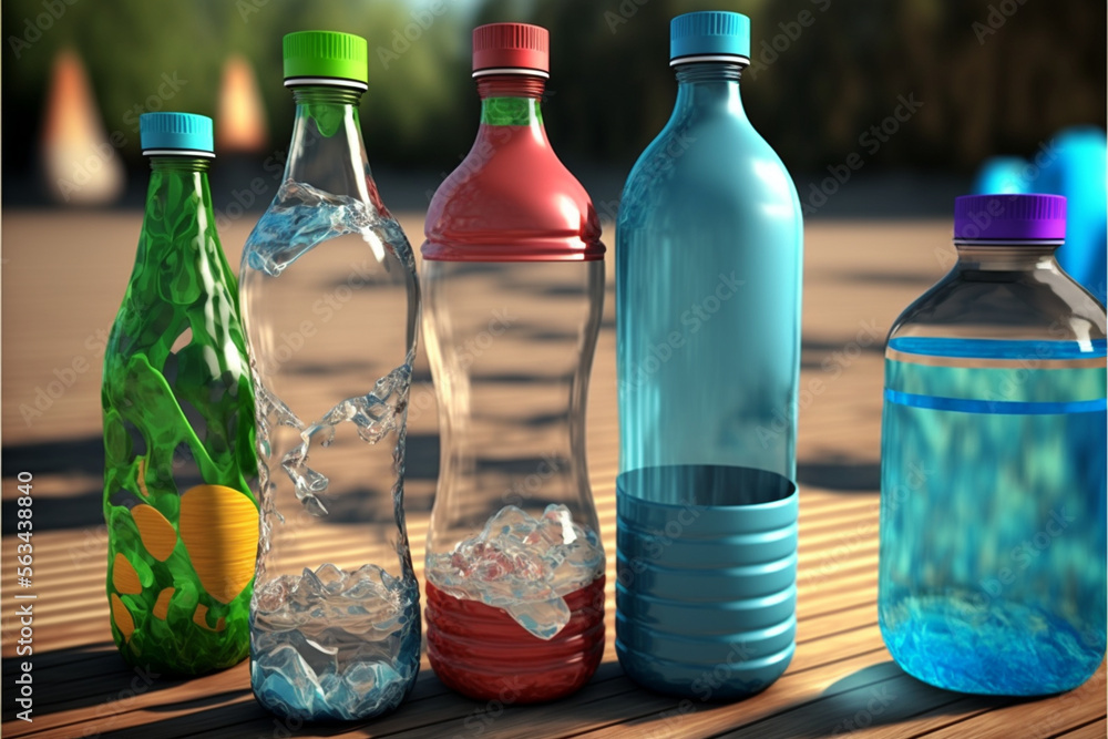 types of Water in an innovative, different and lively way Stock ...