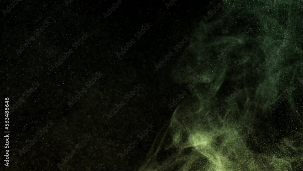 Particles Moving Background flying wave line with flash lights.Particle ...