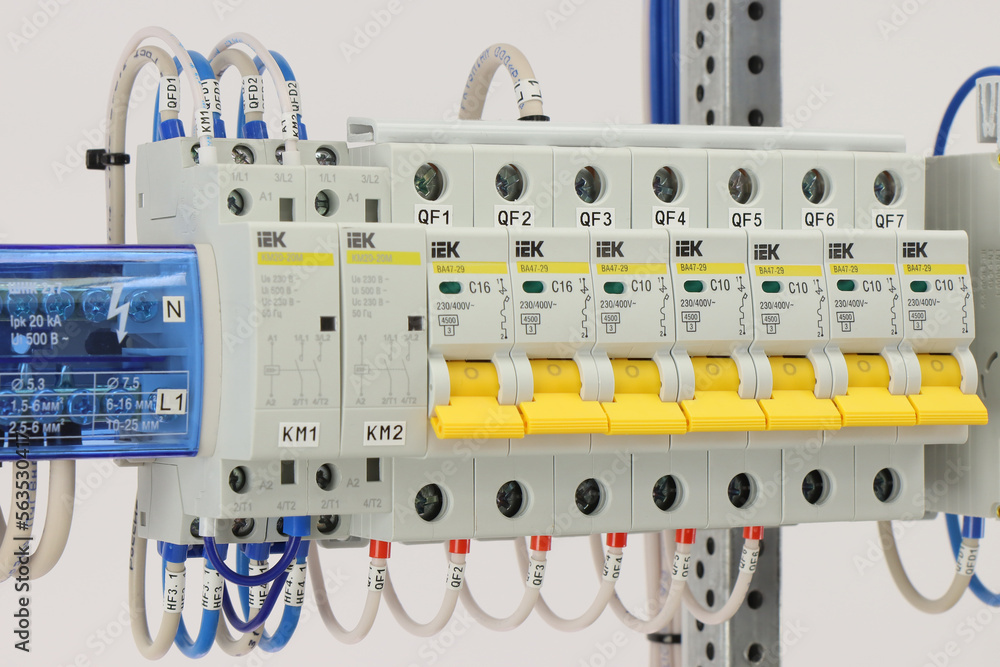 IEK automatic current switches for protection of electrical loads ...