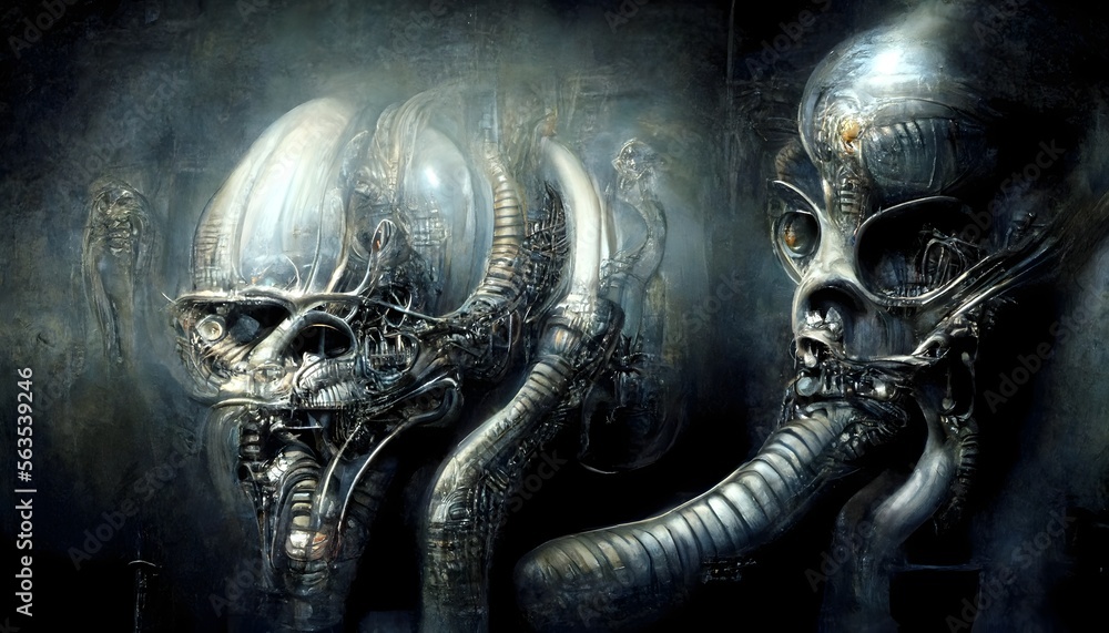Giger Alien Concept Art