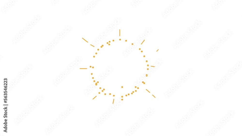 abstract fire burst explosion background and 2d animation, explosion ...