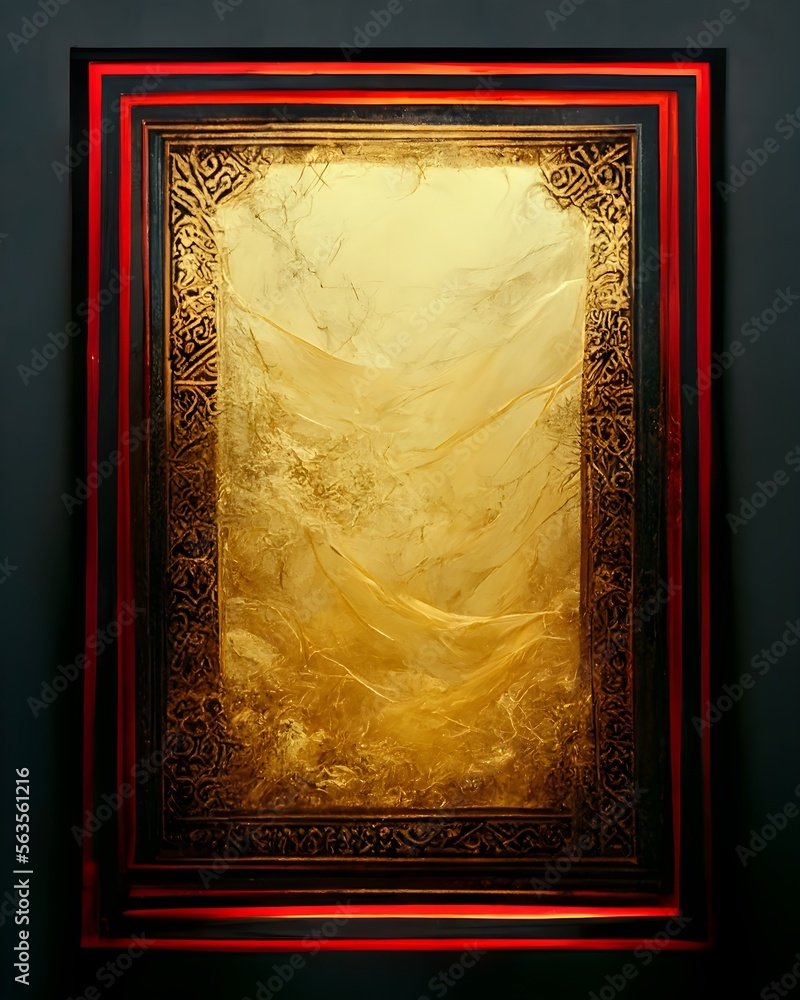 ภาพประกอบสต็อก bleached vellum sheet rectangle matte texture ornate ...