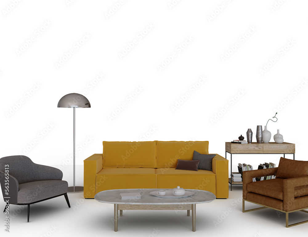 Living Room Furniture Clipart, Interior Design Clipart Stock ...