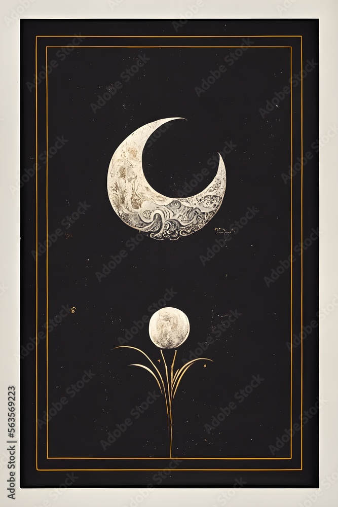 tarot style card texture background ivory card with black outline full ...