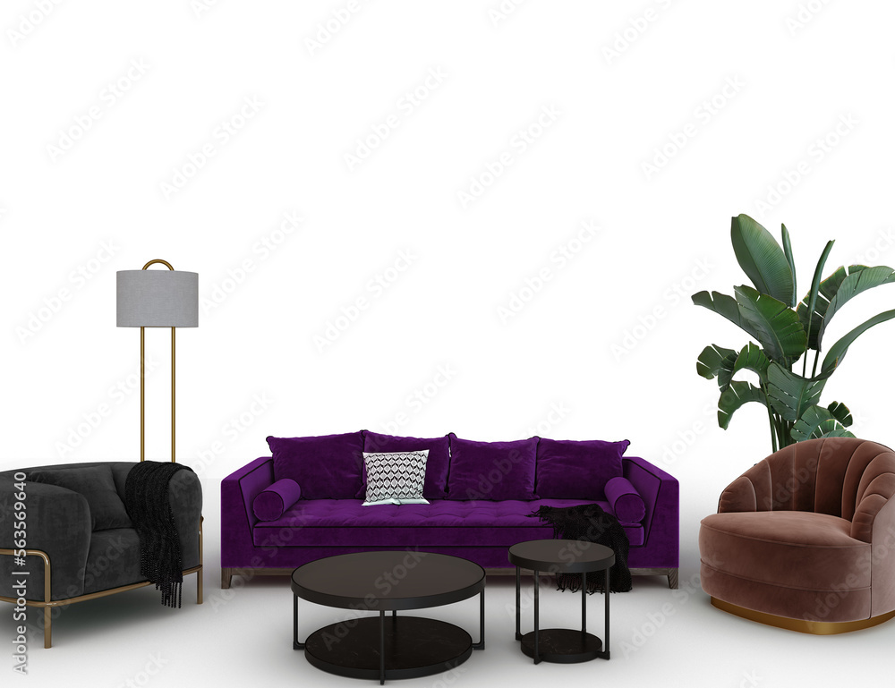 Living Room Png With Transparent Background Transparent PNG Stock ...