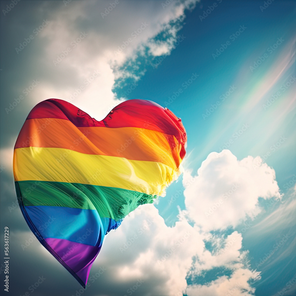 The Rainbow Flag: A Symbol of Inclusion and Equality , Ai Generated ...