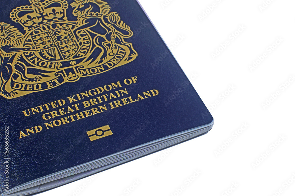UK biometric passport transparent png. Stock Photo | Adobe Stock