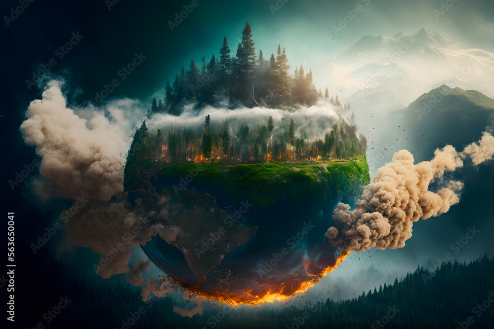 he Devastating Reality of Environmental Destruction: Forests Lost ...