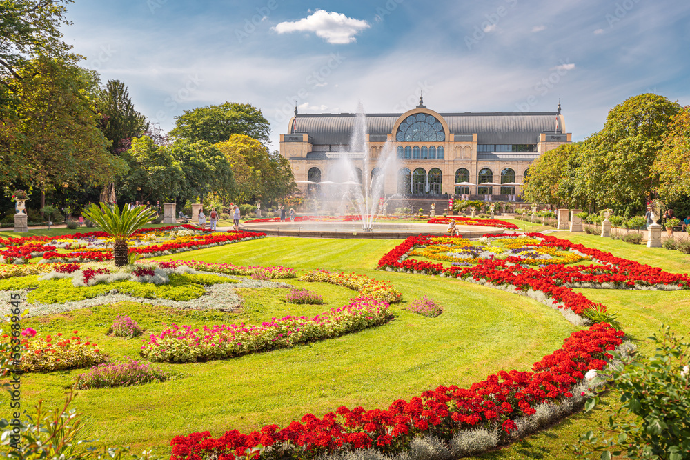 30 July 2022, Cologne, Germany: Magnificent Flora Botanical Garden with ...