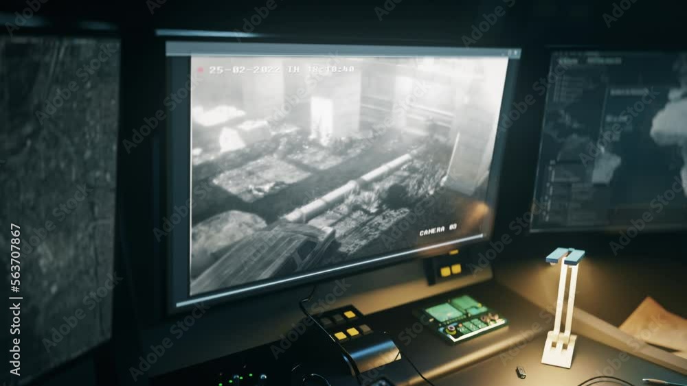 Surveillance Over Military Soldiers Shooting Enemy Armed Forces On ...