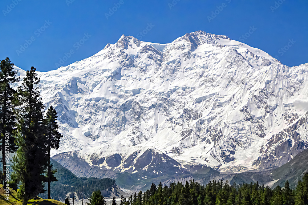 Fascinating view of the Nanga Parbat peak well know as the Killer ...