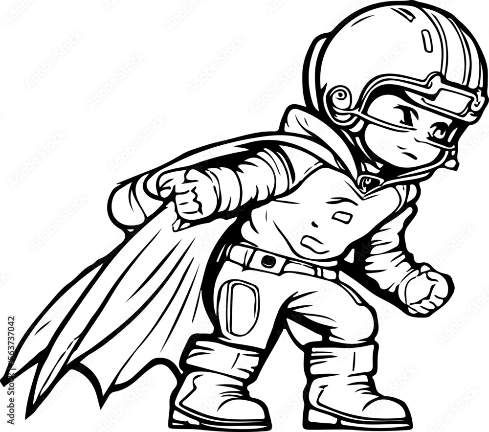 children, coloring, page, superhero, hero, climate, change, action, boy ...