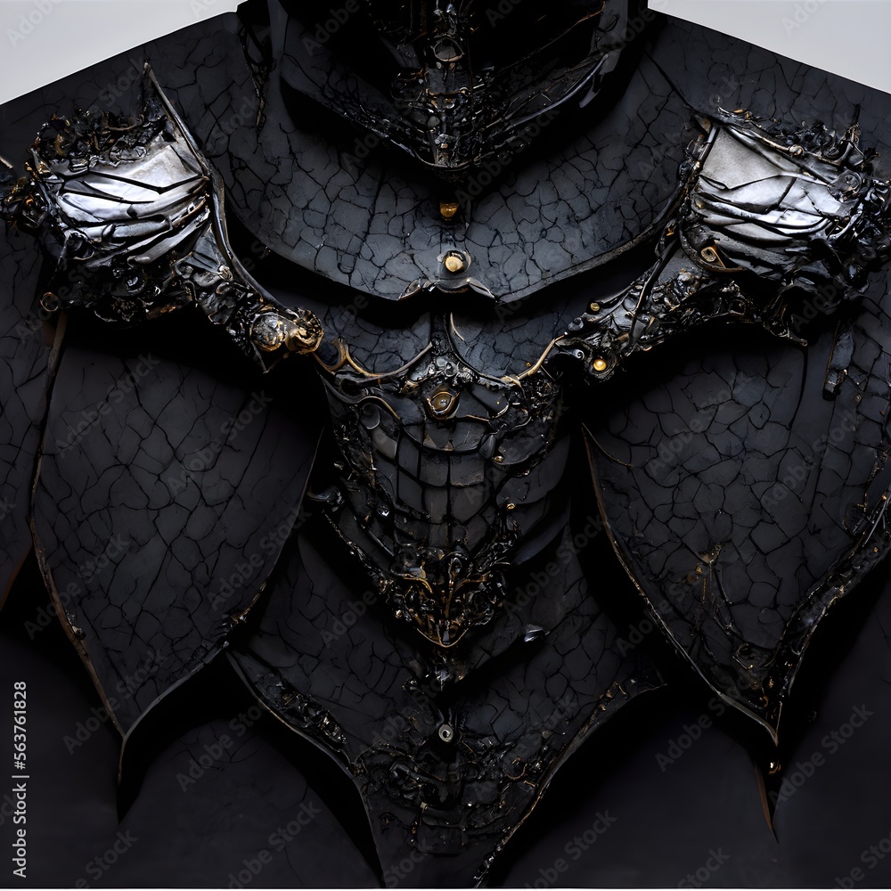male gothic dragon slayer final fantasy armor normal map texture flat ...