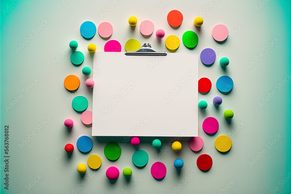 Make a lasting impression with a blank white board illustration ...