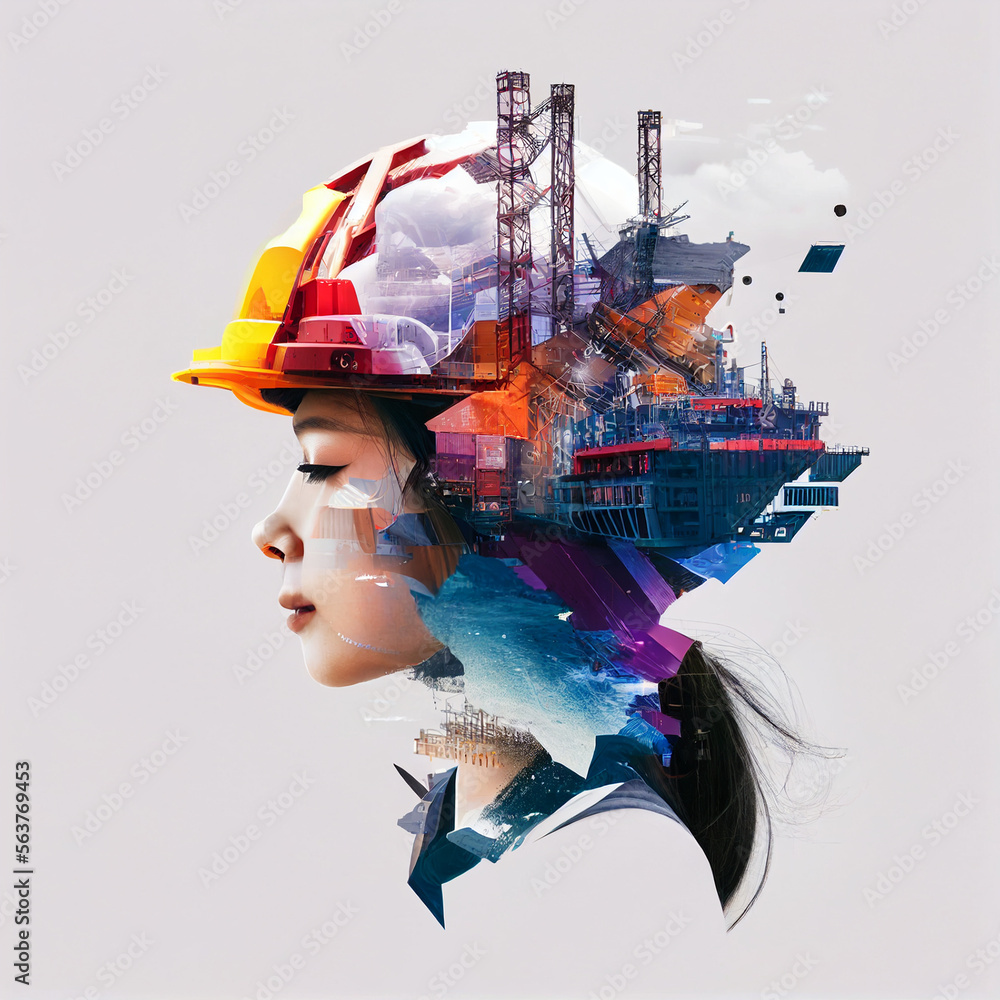 Future of Container ship loading and unloading, Cargo construction ...