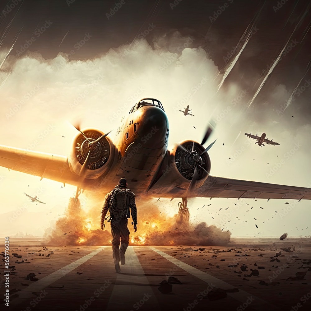 Military Plane About To Crash As Air Traffic Controller Seems To Be In ...