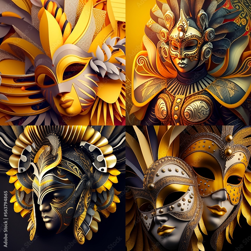 carnival mask the goddesses and gods of carnival celebrate the carnival ...