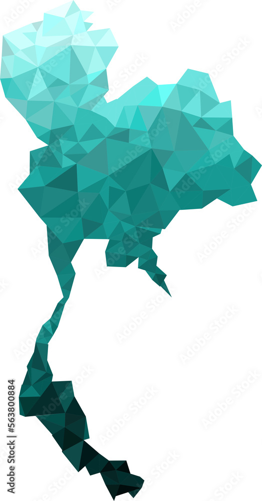 Map thailand png graphic clipart design Stock Illustration | Adobe Stock