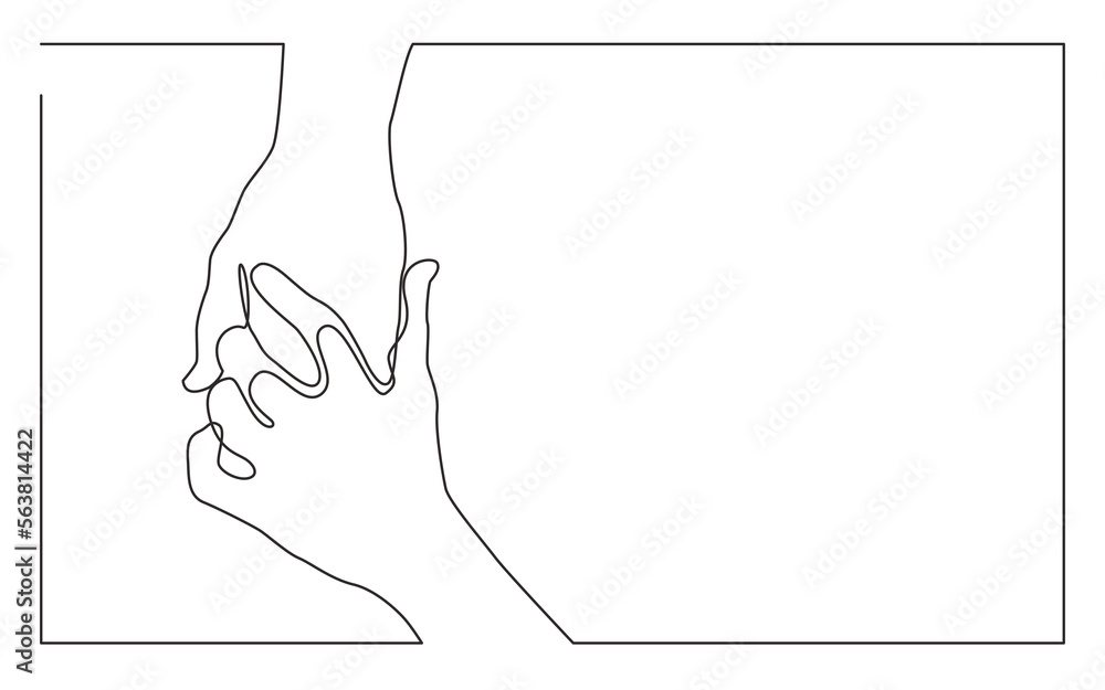 continuous line drawing vector illustration with FULLY EDITABLE STROKE ...