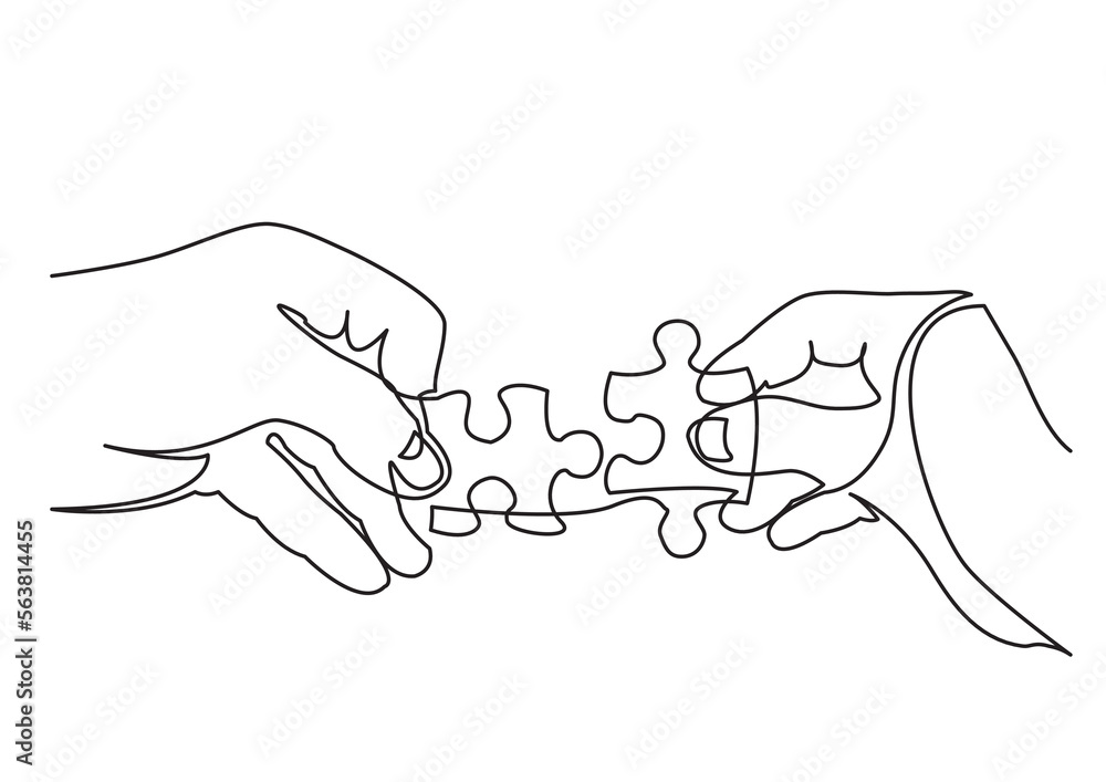 continuous line drawing vector illustration with FULLY EDITABLE STROKE ...