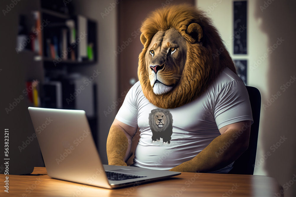 Obese Lion