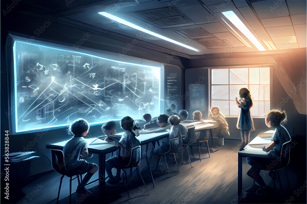 Futuristic School Classrooms