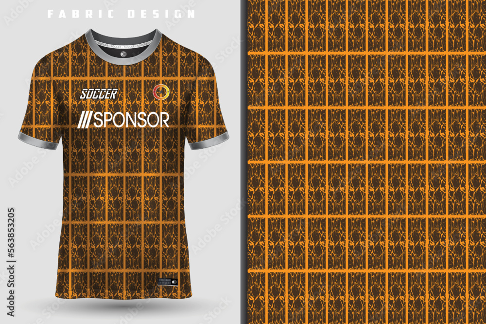 Sports jersey design for sublimation Stock Vector | Adobe Stock