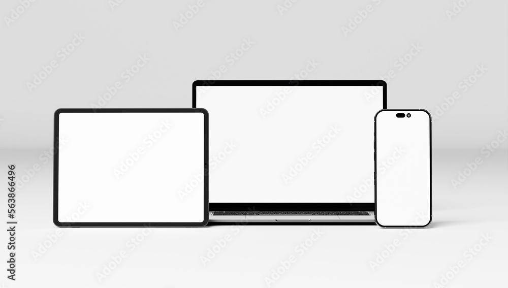 Responsive Web Design and website Mockup, Devices Mock up, Smartphone ...