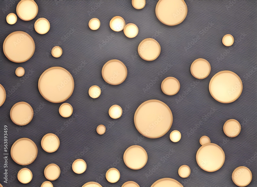 glowing bubble background. Bubble wallpaper concept. circle backdrop ...