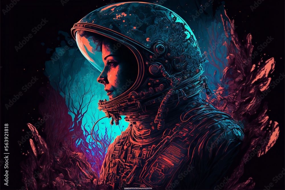 Cosmic Horror: An Intricate and Elegant Digital Painting of an ...