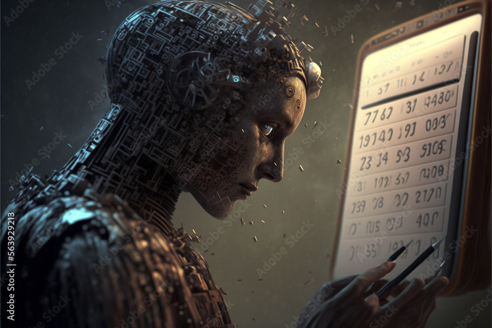 Sentient Artificial Intelligence Calculating The Meaning Of Life ...