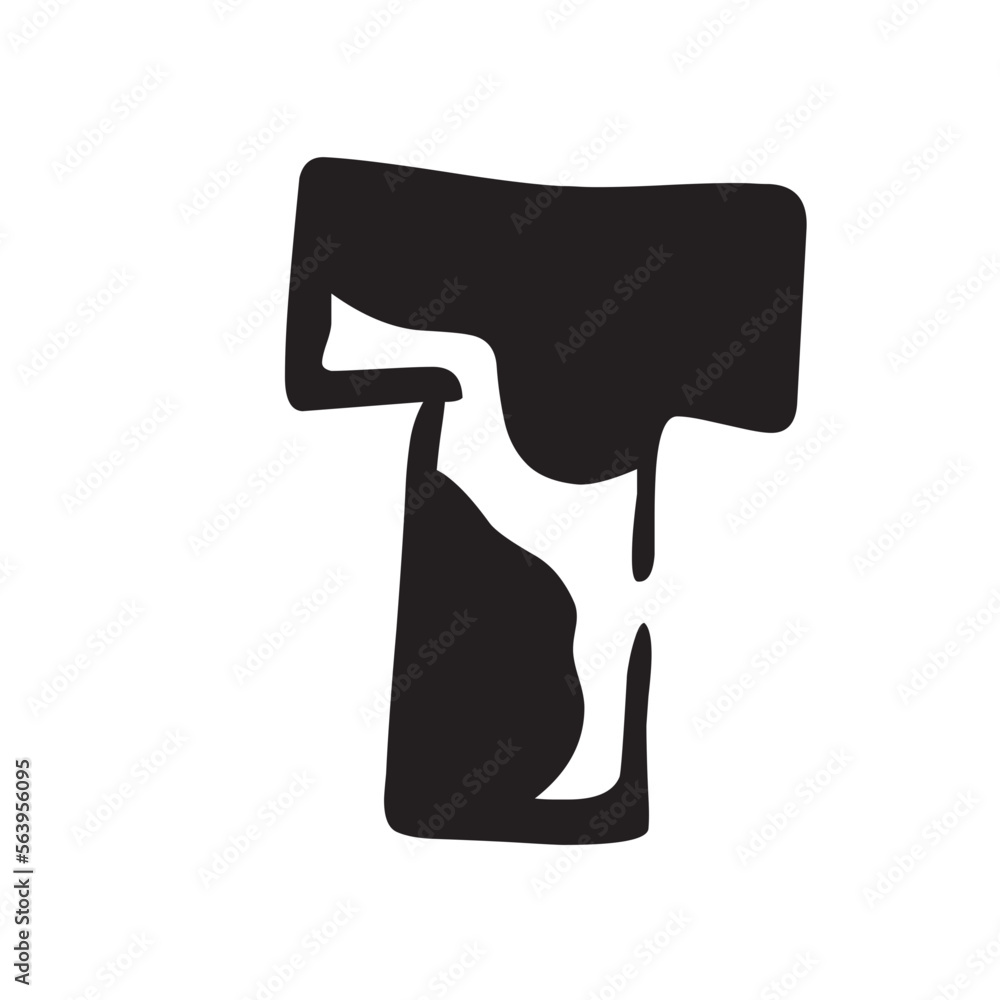 cow print font svg, cow pattern half print font letters alphabet svg ...