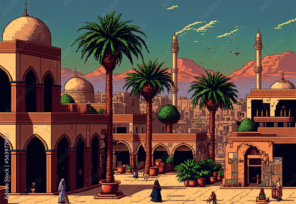 Ancient Arabian City