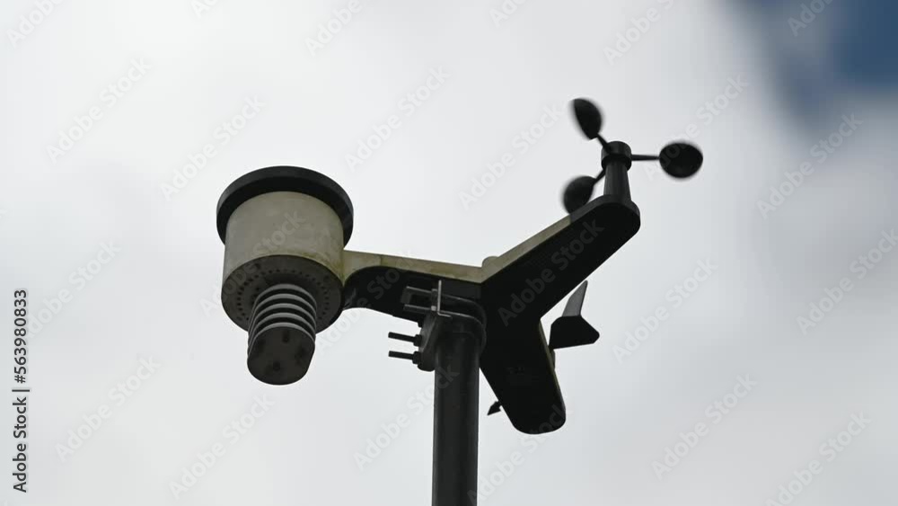 Automatic Meteorological Station With Meteorological Instrument For