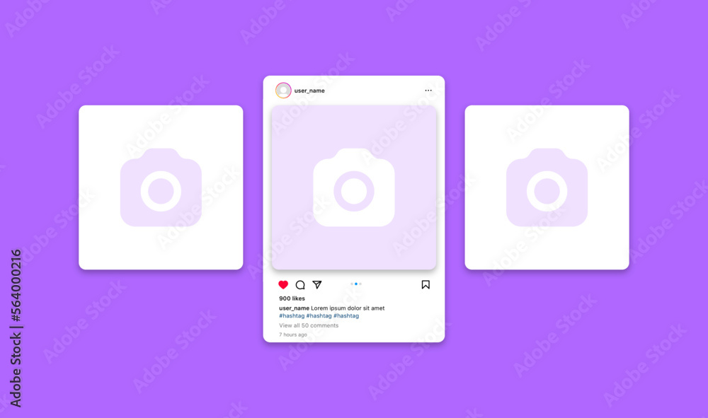 instagram mockup social media post carousel template frame , instagram ...