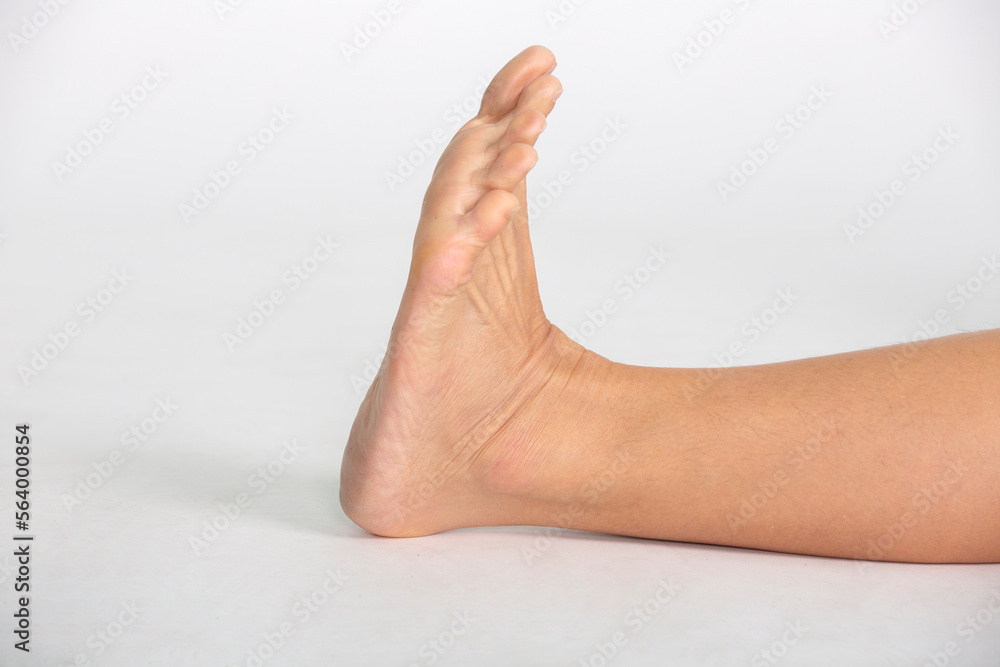 Foot Exercises Ankle Pump Up Stock Photo | Adobe Stock