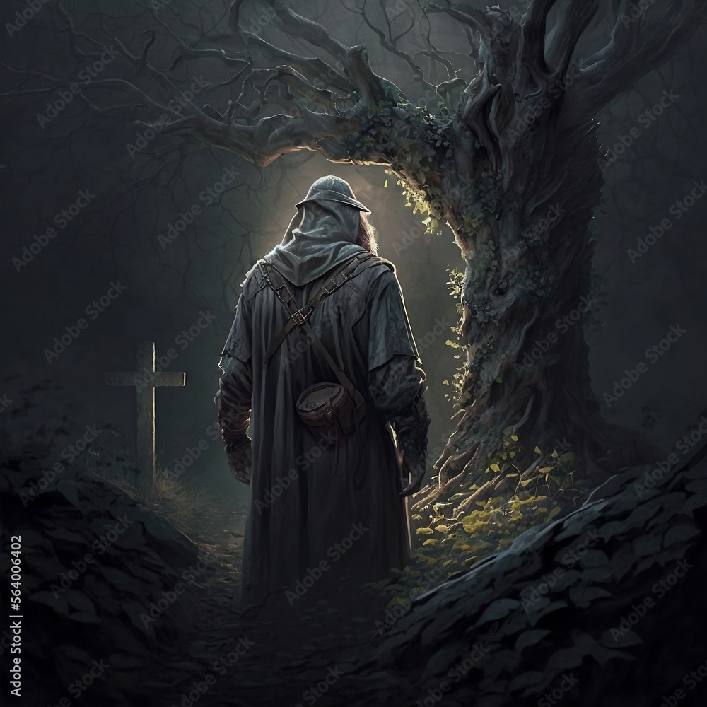 Walking With Purpose: A Modern Take on the Iconic Image of Jesus Christ ...