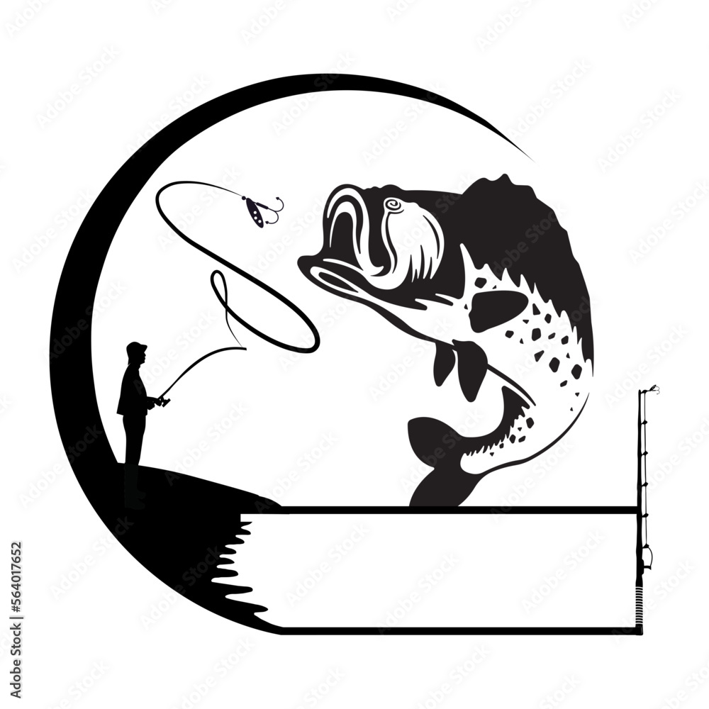 Fisherman catching fish SVG, fishing svg, fish hook svg png, fishing ...