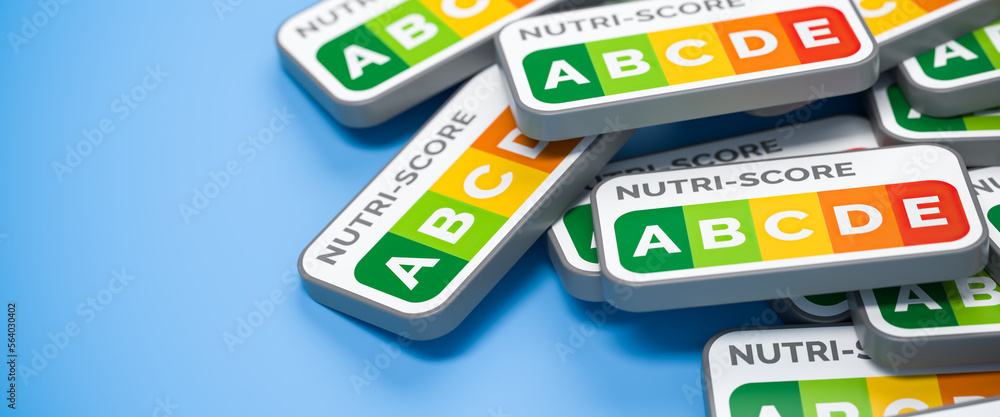 Neutral Label of the nutrition labelling system Nutri-Score being used ...