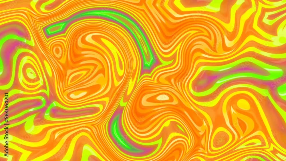 3D kaleidoscope mandala abstract background of trippy art psychedelic ...