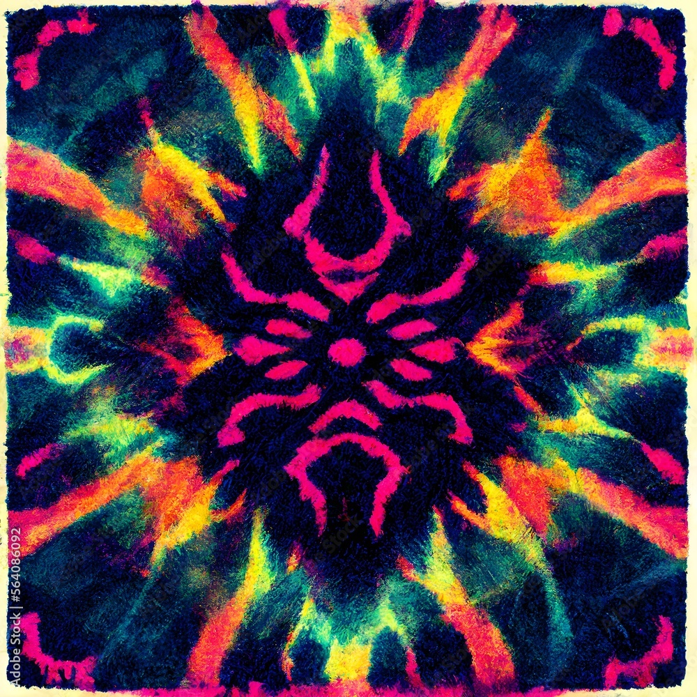 neon tie dye pattern hyper realistic 1 patterninja super clear details super clear materials ...